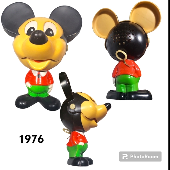 Mattel | Toys | Vintage Mickey Mouse Pull String Toy | Poshmark